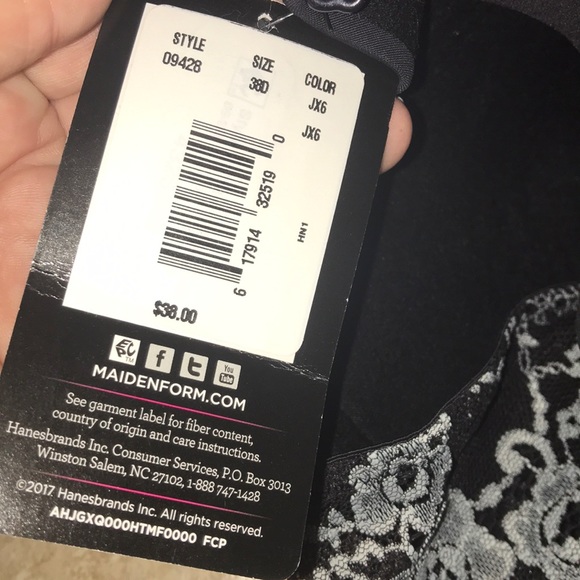 Maidenform | Intimates & Sleepwear | Maidenform Bra Size 38d Nwt | Poshmark